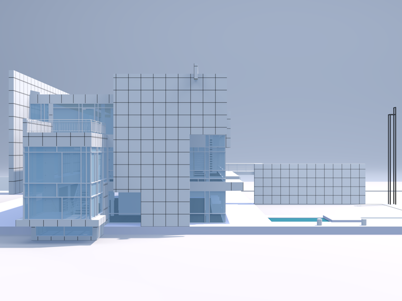 Rachofsky House 2 By Panfuchen On Dribbble