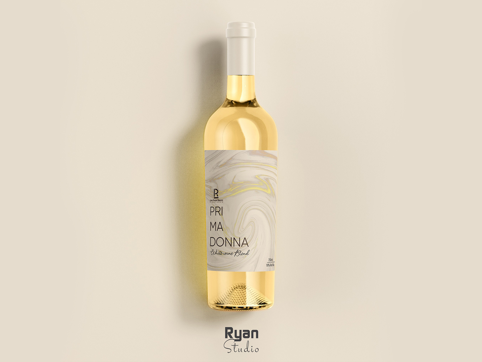 Modern and minimal wine label design 🍷 by Aaron Graphic on Dribbble
