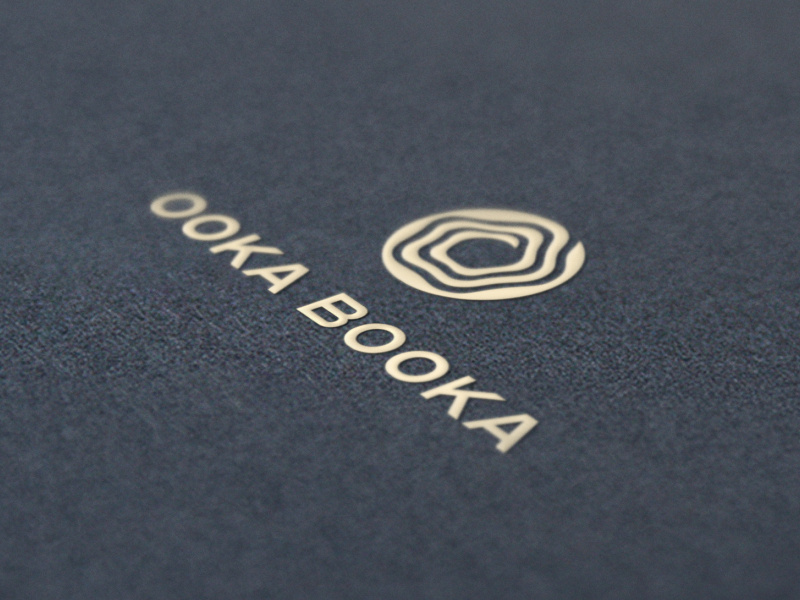 Ooka Booka Logo Foil Emboss Mockup by PANTER on Dribbble