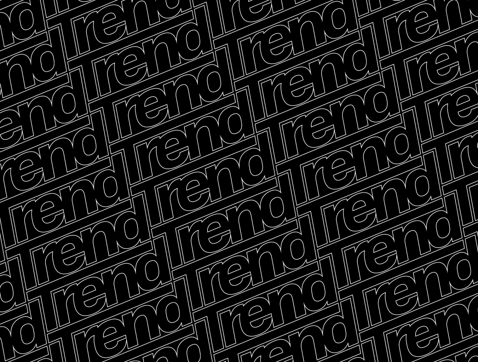 Trend Wordmark pattern design by PANTER on Dribbble