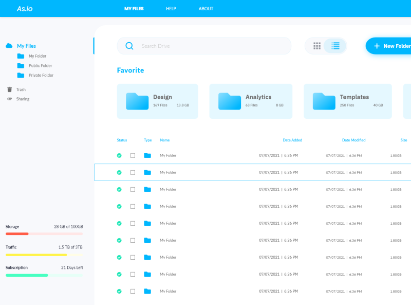 Web App by Momina Shafiq on Dribbble