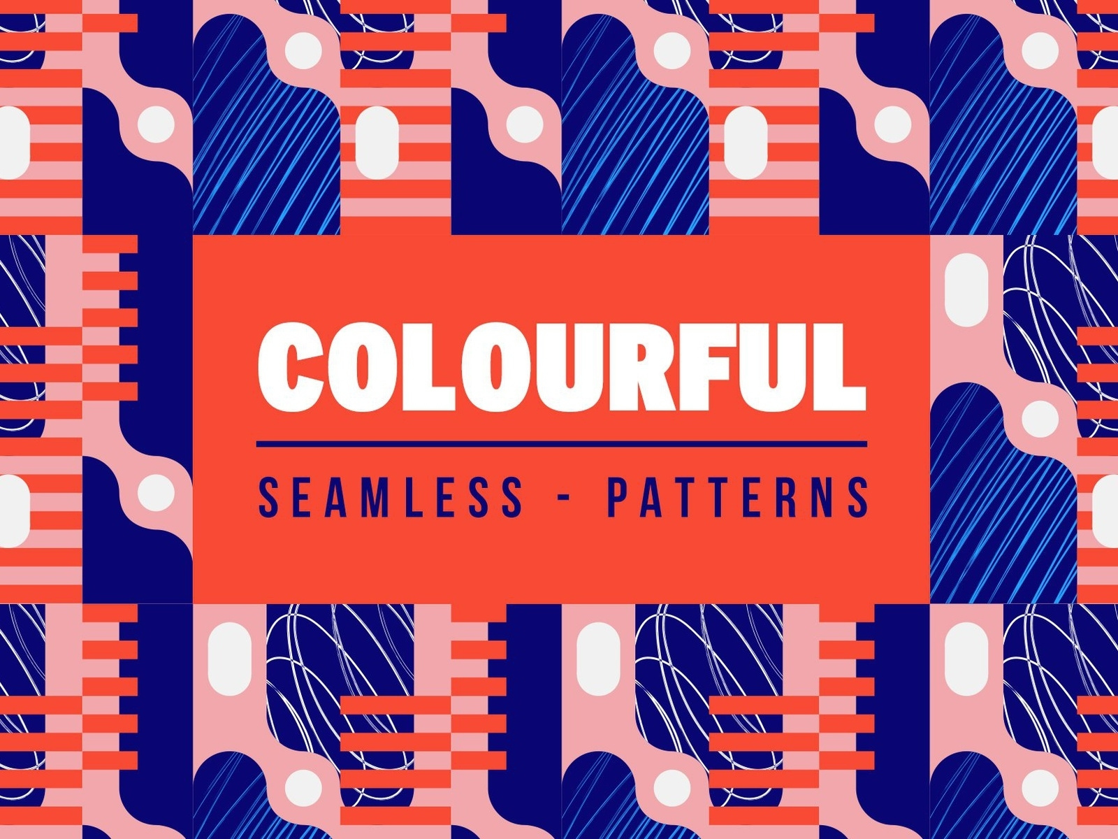 Colourful Seamless Patterns by Joseph Chernashki on Dribbble