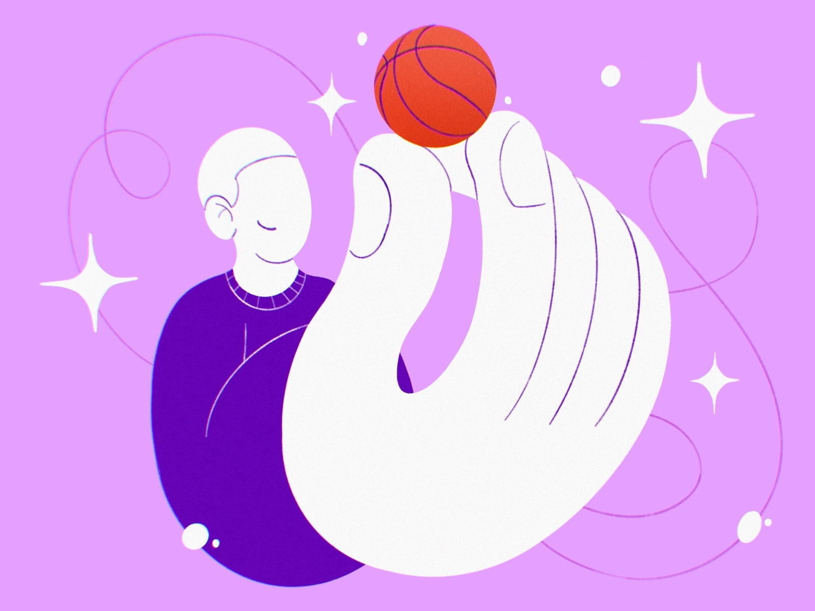 Ballin 🏀 by Joseph Chernashki on Dribbble