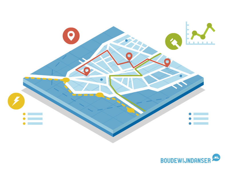Little isometric map by Boudewijn Danser on Dribbble