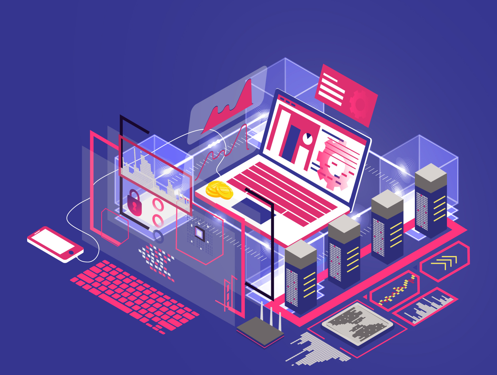 VECTOR GRAPHIC DESIGN by Radiation_universal on Dribbble