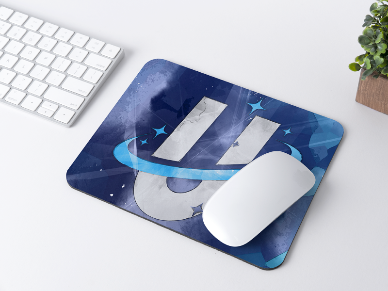 Gaming mouse pad design for gaming company by Shannon I. on Dribbble