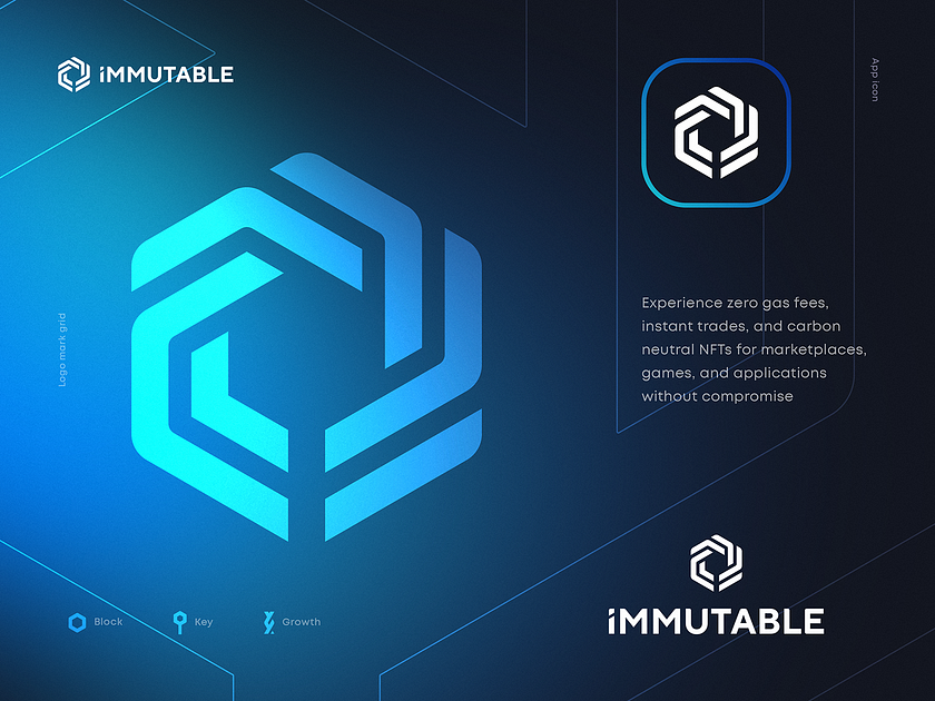 Immutable Logo Design by Dmitry Lepisov for Lepisov Branding on Dribbble