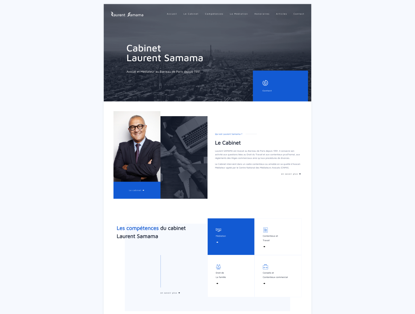 Laurent Samama by Agence Bad Monkey on Dribbble