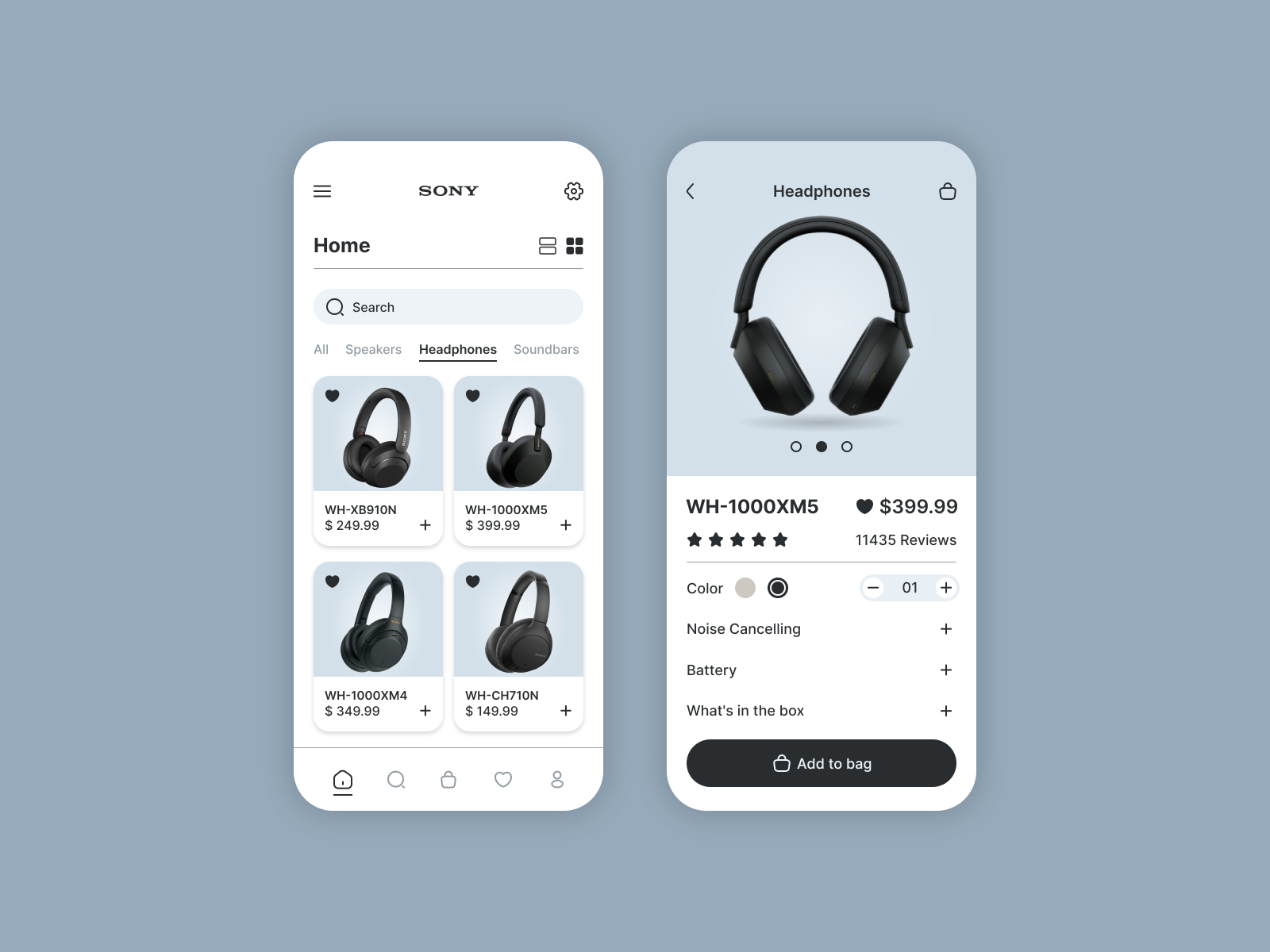 Sony App Redesign by Levi Gonzalez on Dribbble