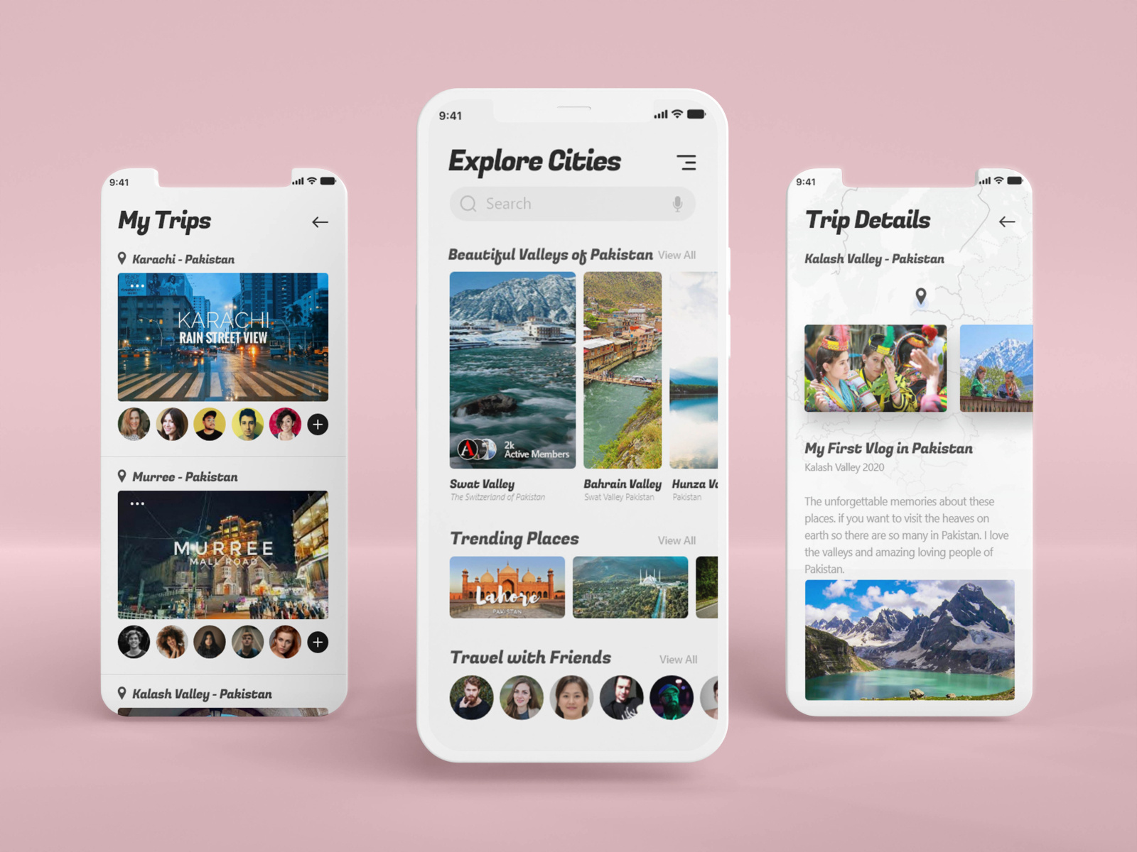 Travel App by Imran Hamid on Dribbble