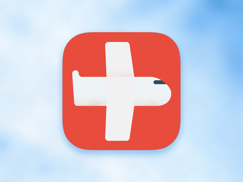 Fly Healthy App Icon by Thomas Thrasher on Dribbble