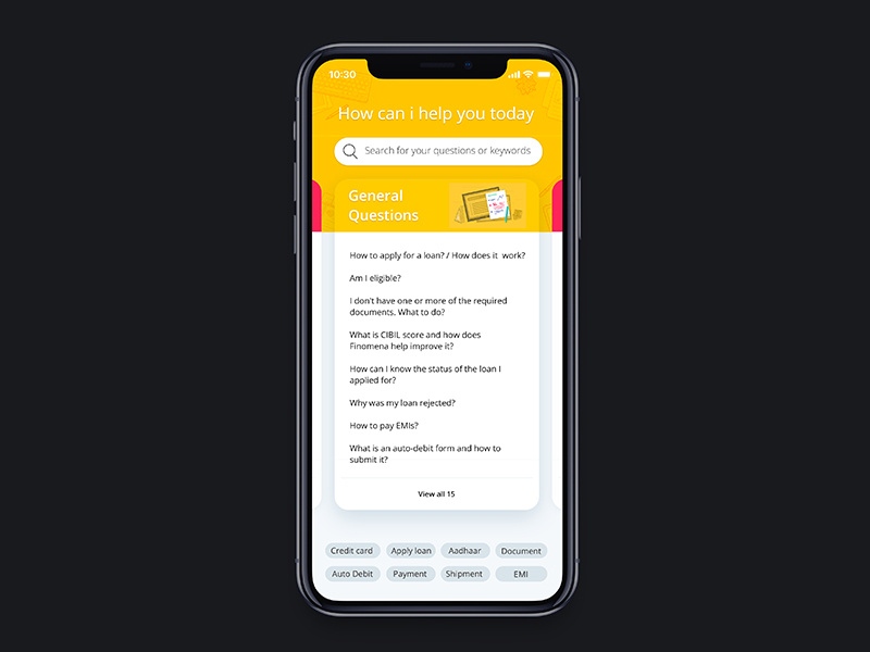 FAQ on Iphone X by UTTAM SONI on Dribbble