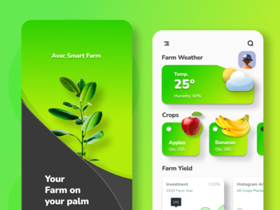 AVAC Smart Farm UI Design by Wakama Ene on Dribbble