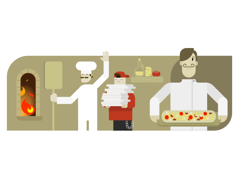 Pizza Place by Vivify Ideas on Dribbble