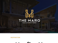 THE MARQ LOGO - Luxury Modern Home by Junoteam on Dribbble