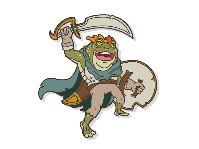 Frog or The Squire Formerly Known As Glenn by Mark Patterson on Dribbble