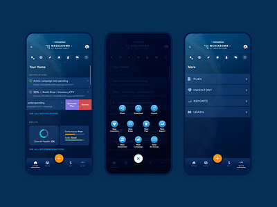 Mobile Dark Mode & Maritime Theme by Mark Patterson on Dribbble