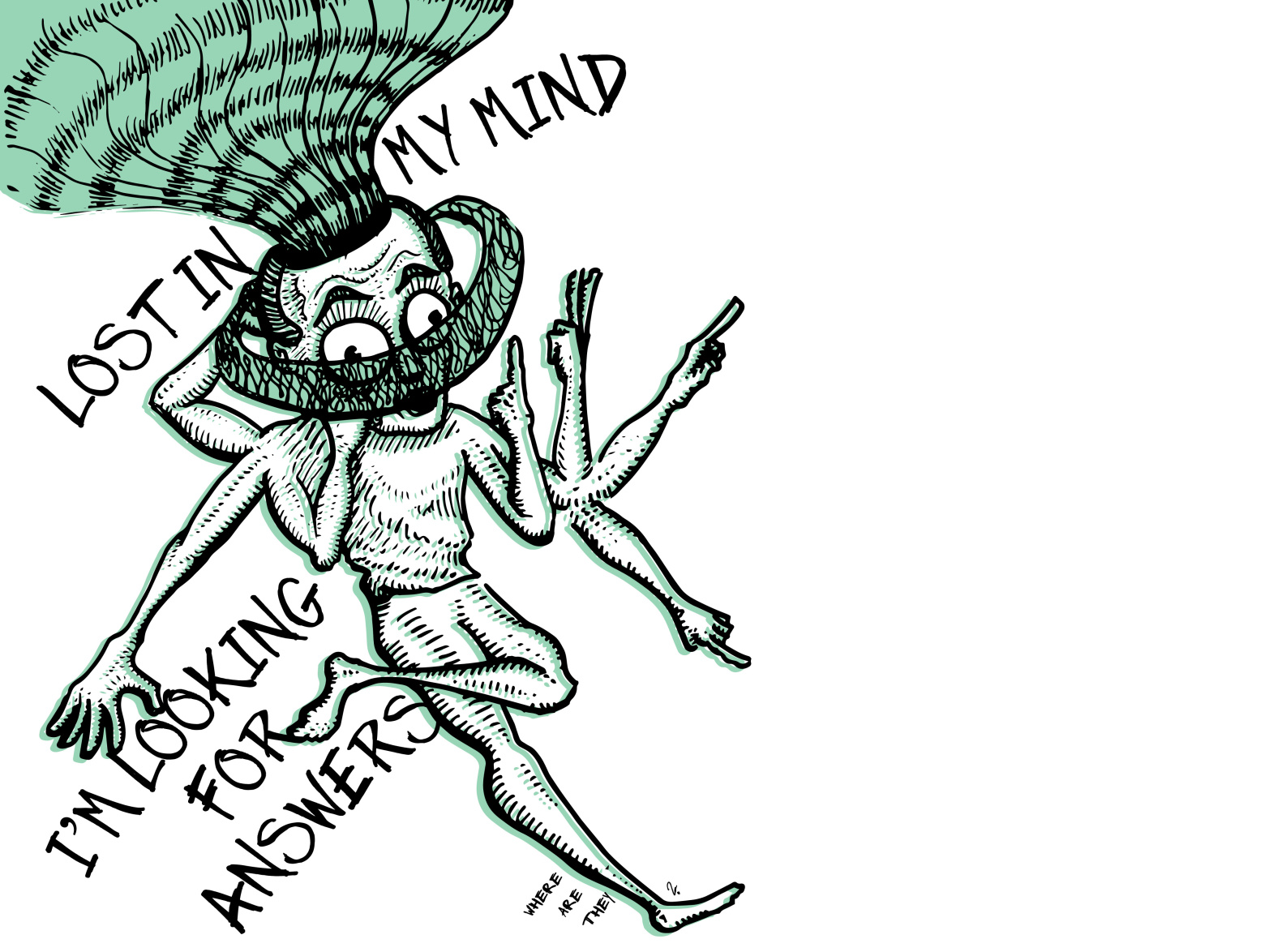 Lost mind by Alexgfroy on Dribbble