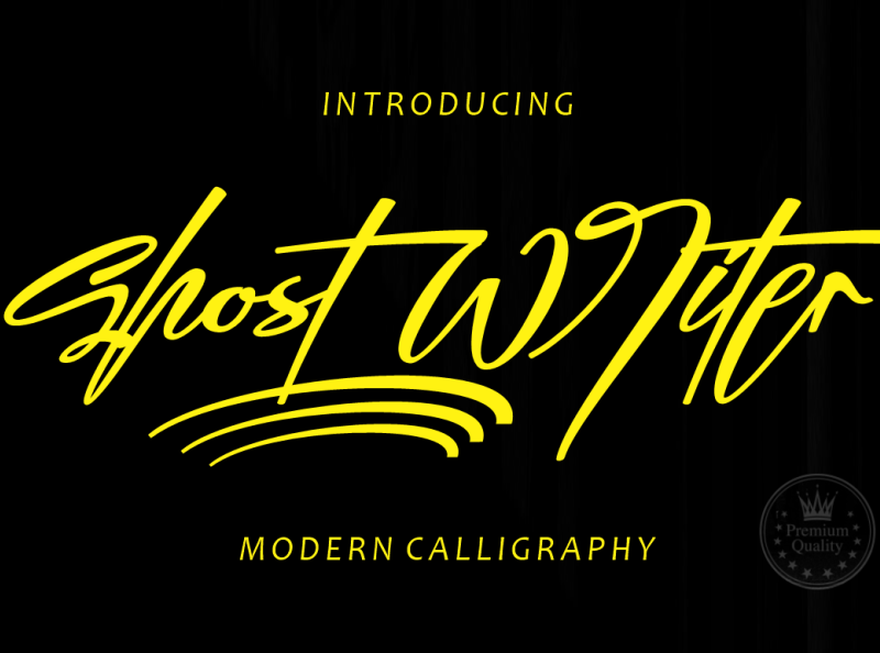 Ghost Writer by Gian Studio on Dribbble