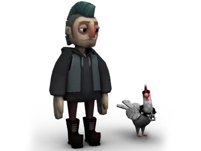 Punk And Chicken by Sophie Knowles on Dribbble