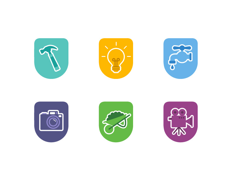 CareGuide Icons by Megan Aalen (Raddatz) on Dribbble