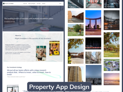 Property App Design by Life_a on Dribbble