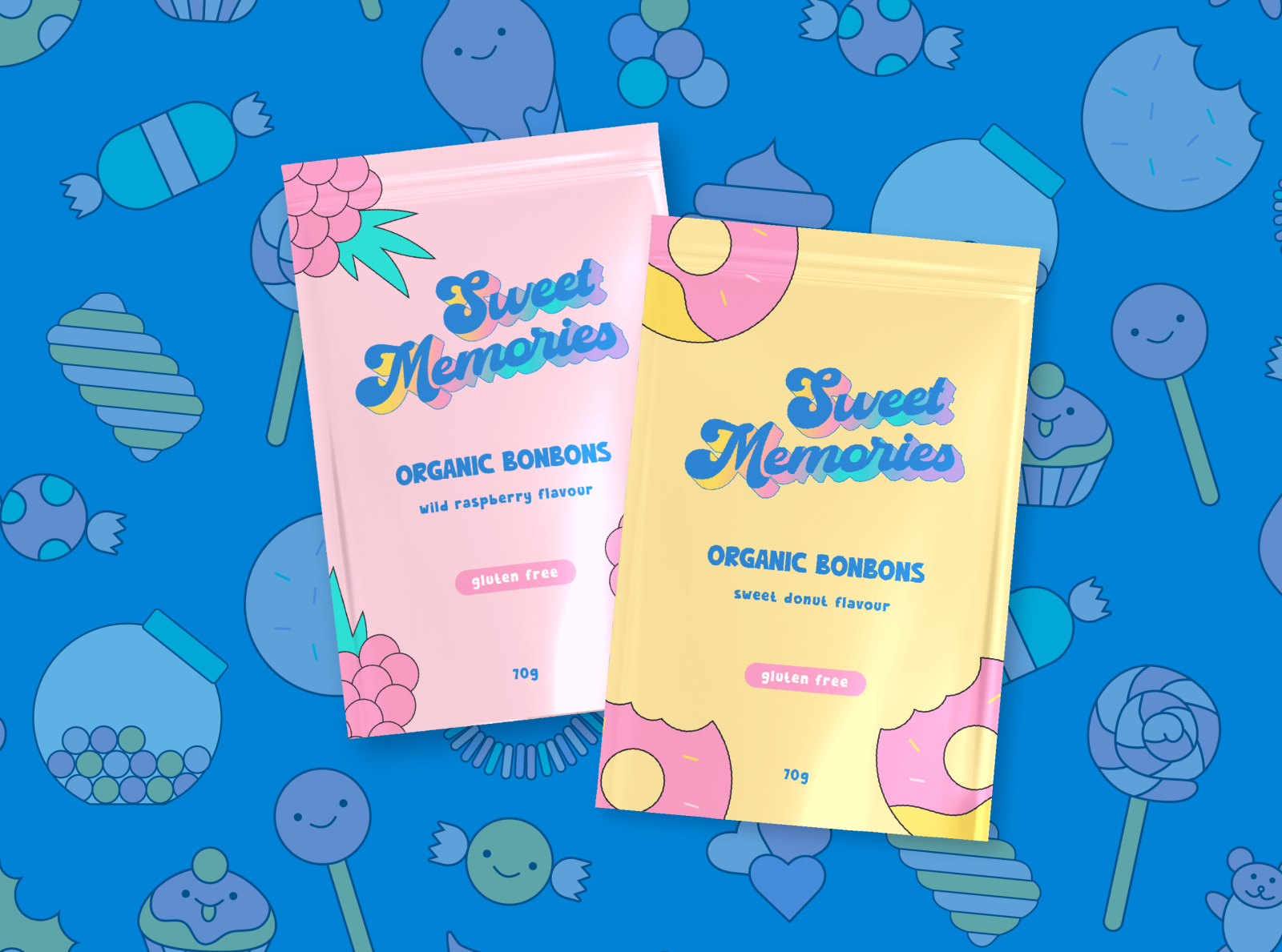 Sweet packaging, sweet store branding, childish logo by lexielogo on ...