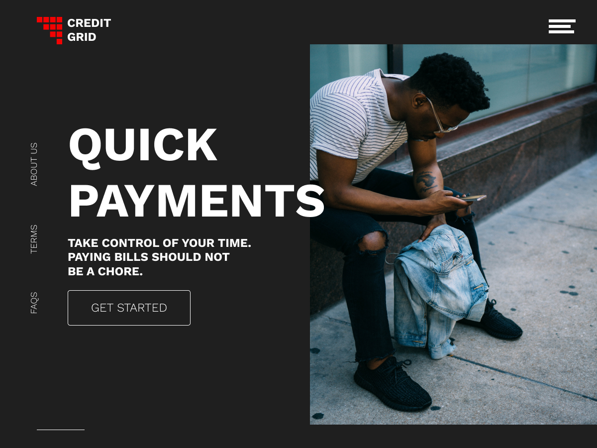 Credit Grid by Osamudiamen Imasuen on Dribbble