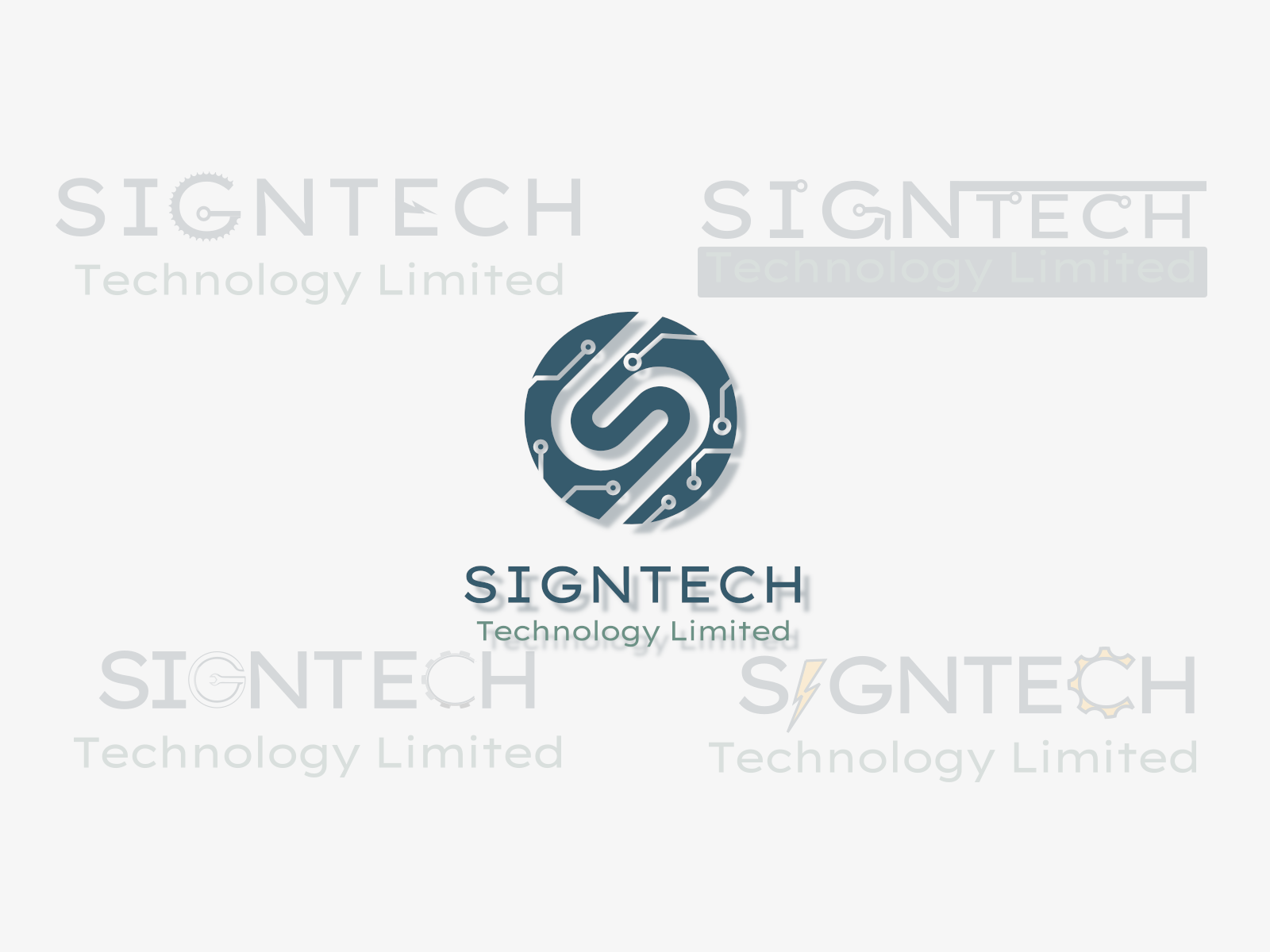 Concept Logo Design for Signtech by Sumudu on Dribbble