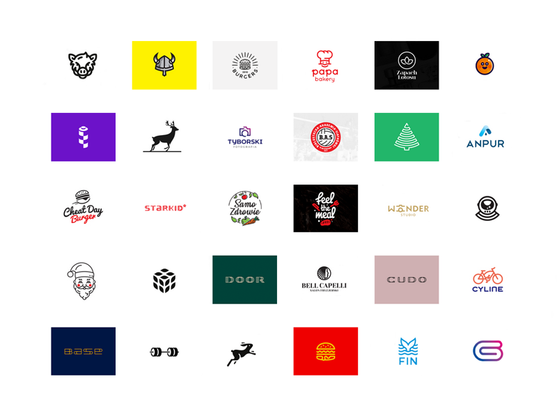 Selected Logo Shots by Gitson Media - Creative Agency on Dribbble