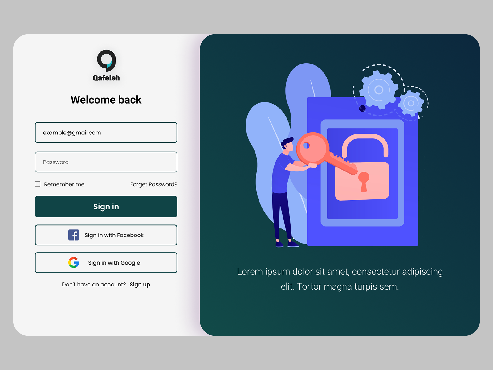 Login And Register by Mahdi Heydarzadeh on Dribbble