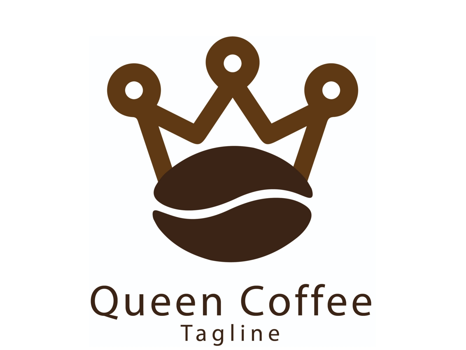Queen Coffee Logo by arahmans graphic on Dribbble