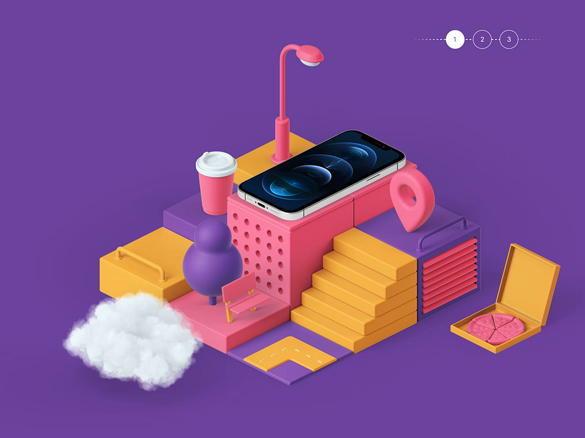Browse thousands of 3D Design images for design inspiration | Dribbble