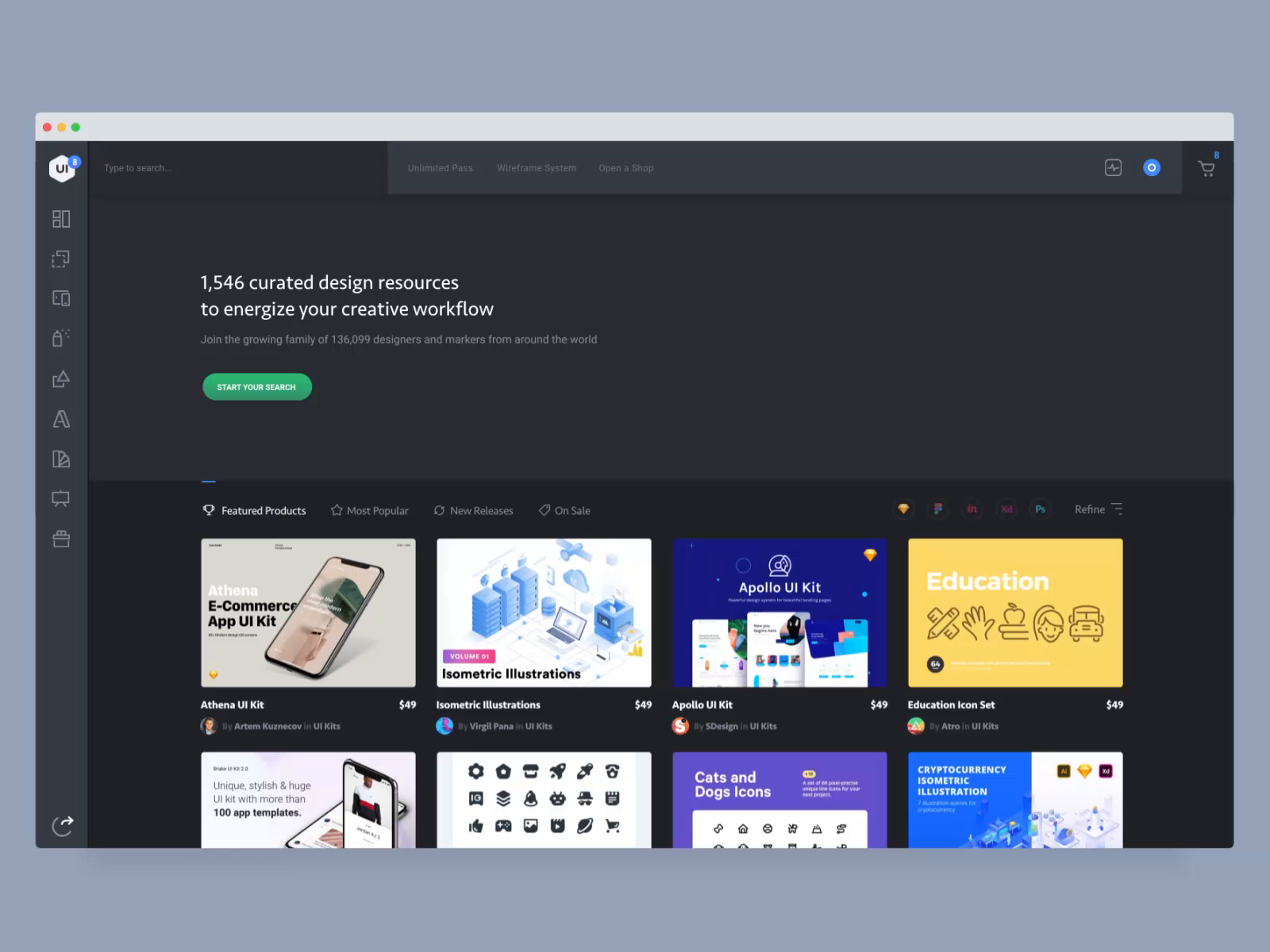 UI8 Breakpoints by Anton Tkachev for UI8 on Dribbble