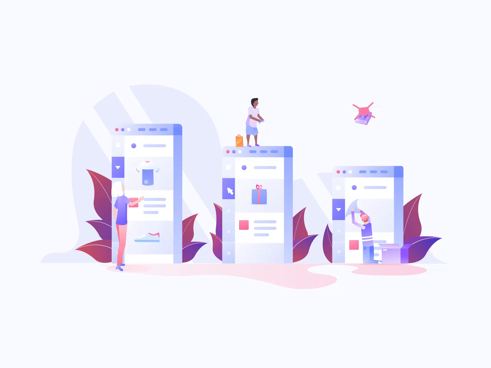 Ecommerce Animations II by Anton Tkachev for UI8 on Dribbble