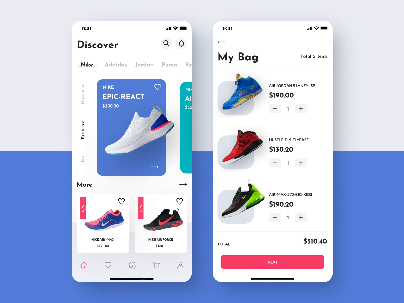 Bright App UI Kit by Anton Tkachev for UI8 on Dribbble