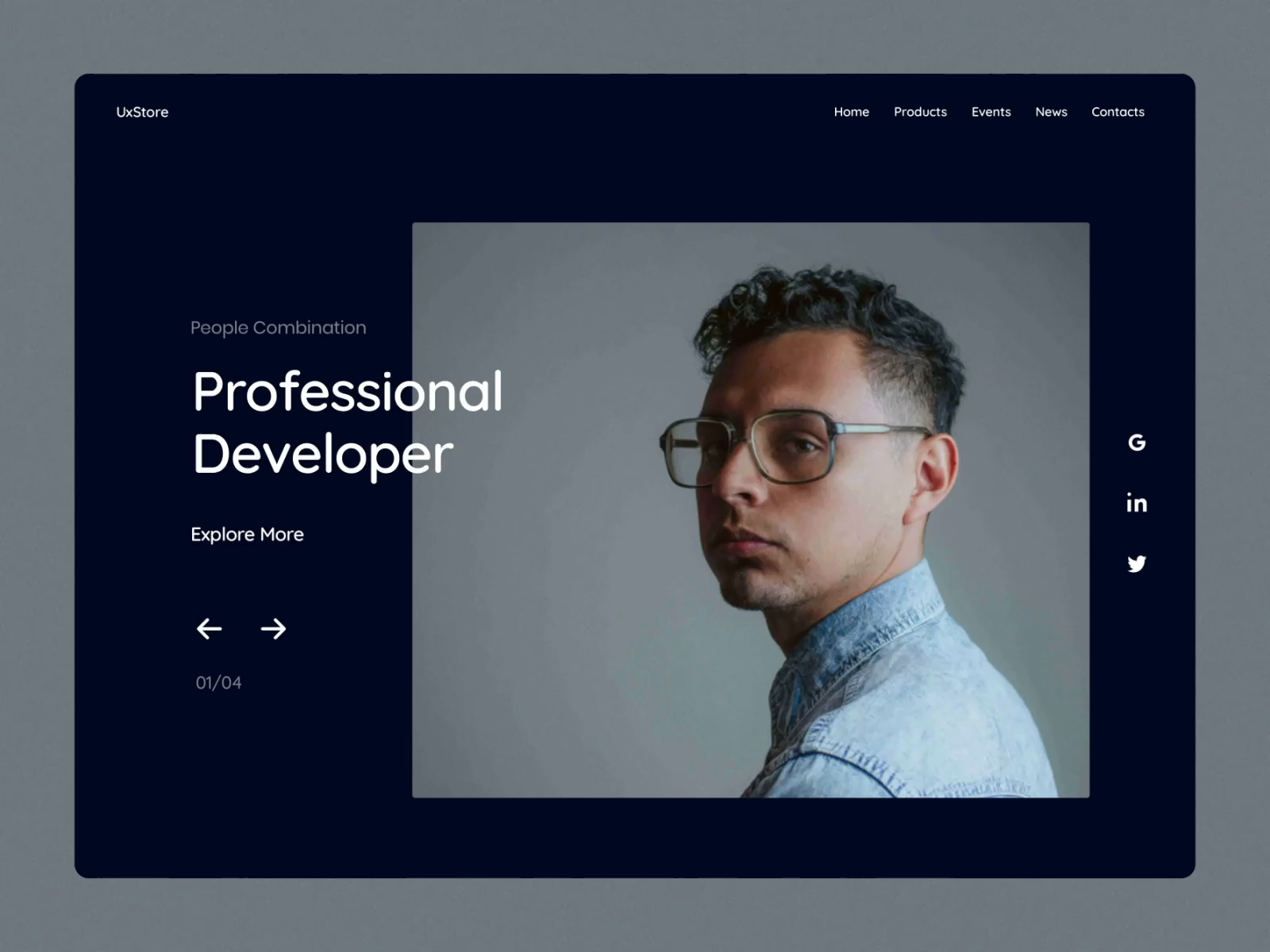 UxStore Templates I by Anton Tkachev for UI8 on Dribbble