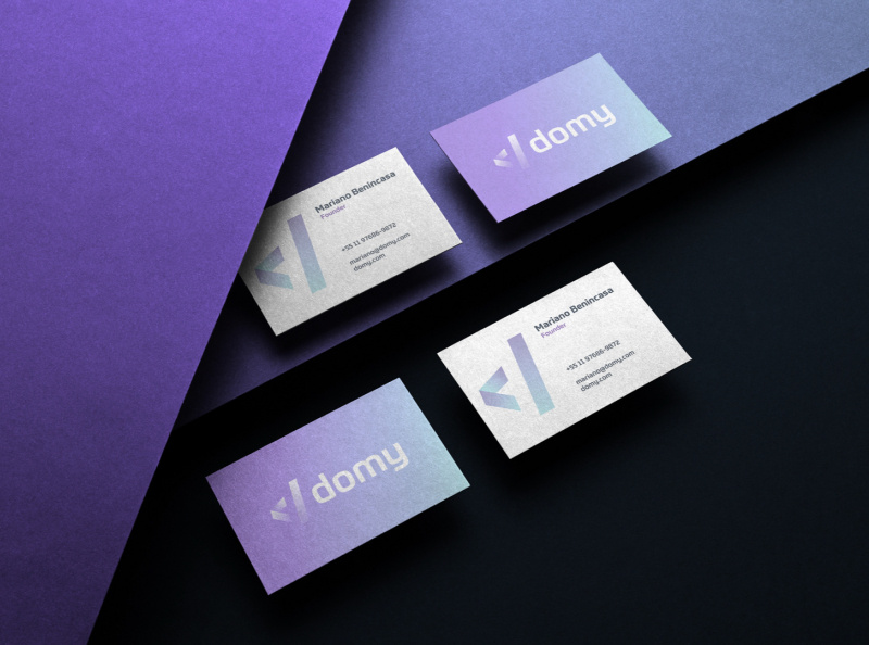 Domy | Brand Identity by Mockup Cloud on Dribbble