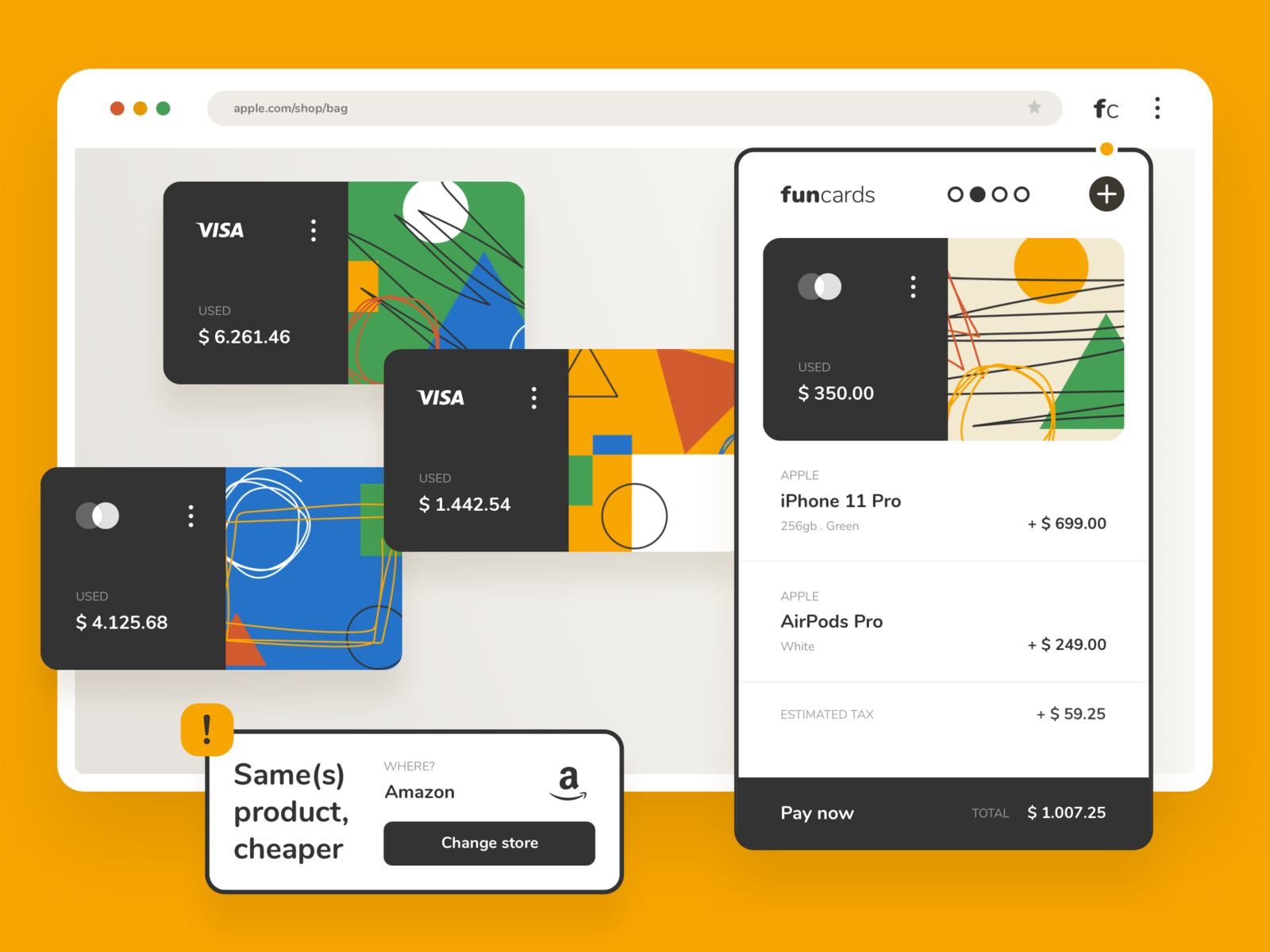 Fun Payment Plugin by Rod Quina on Dribbble