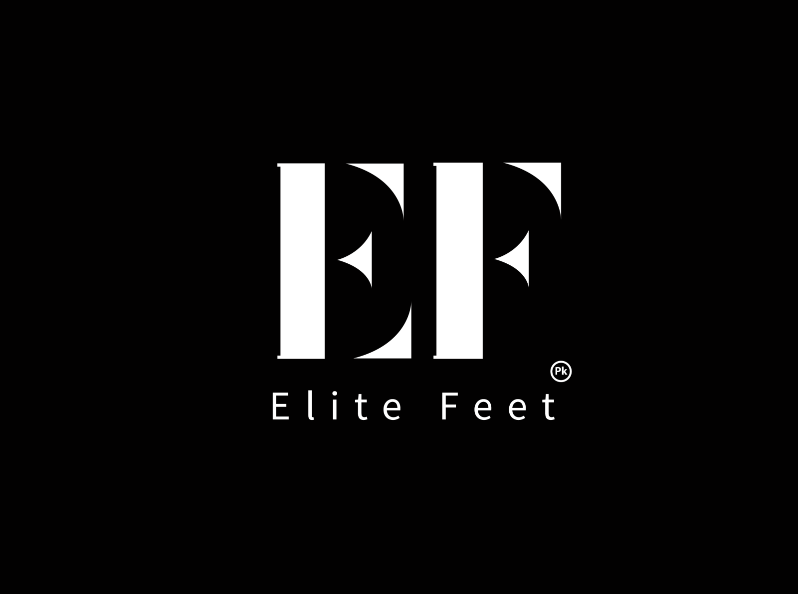 Elite Feet Logo by Munaza Akram on Dribbble