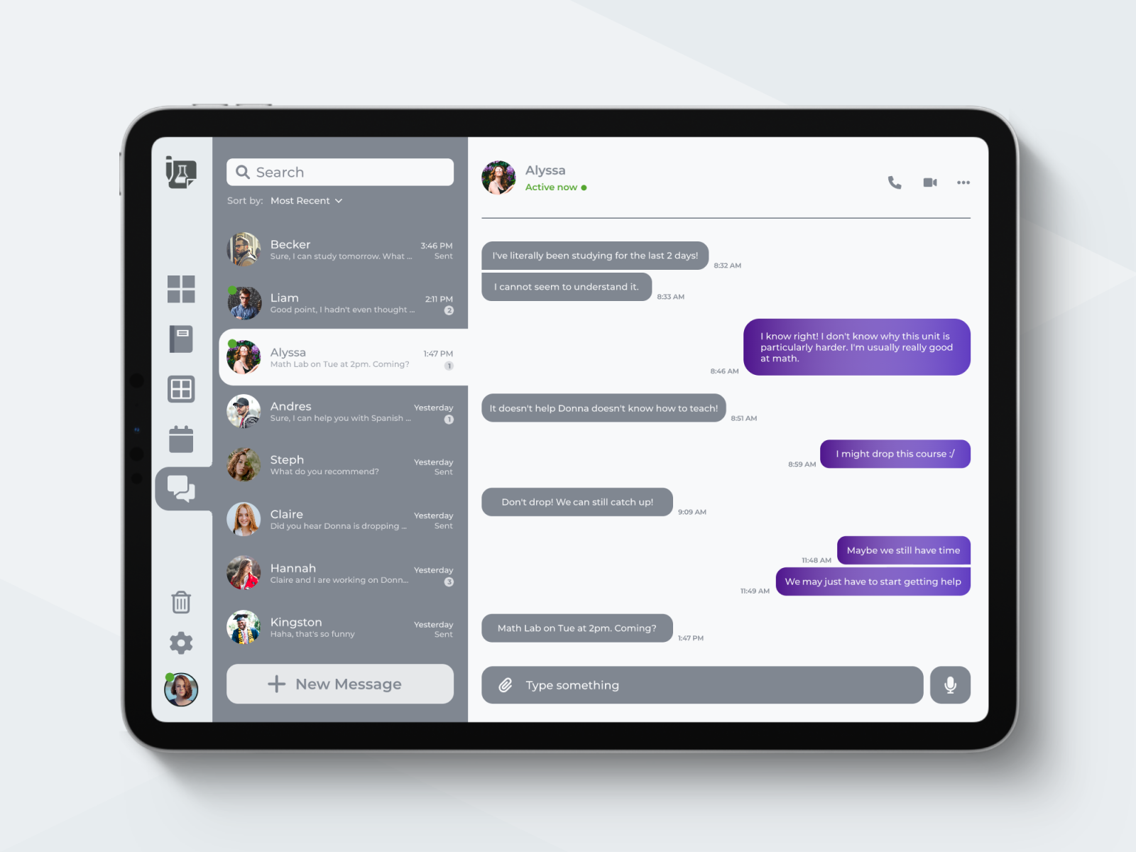 Direct Messaging Concept by Pablo Arenivar on Dribbble