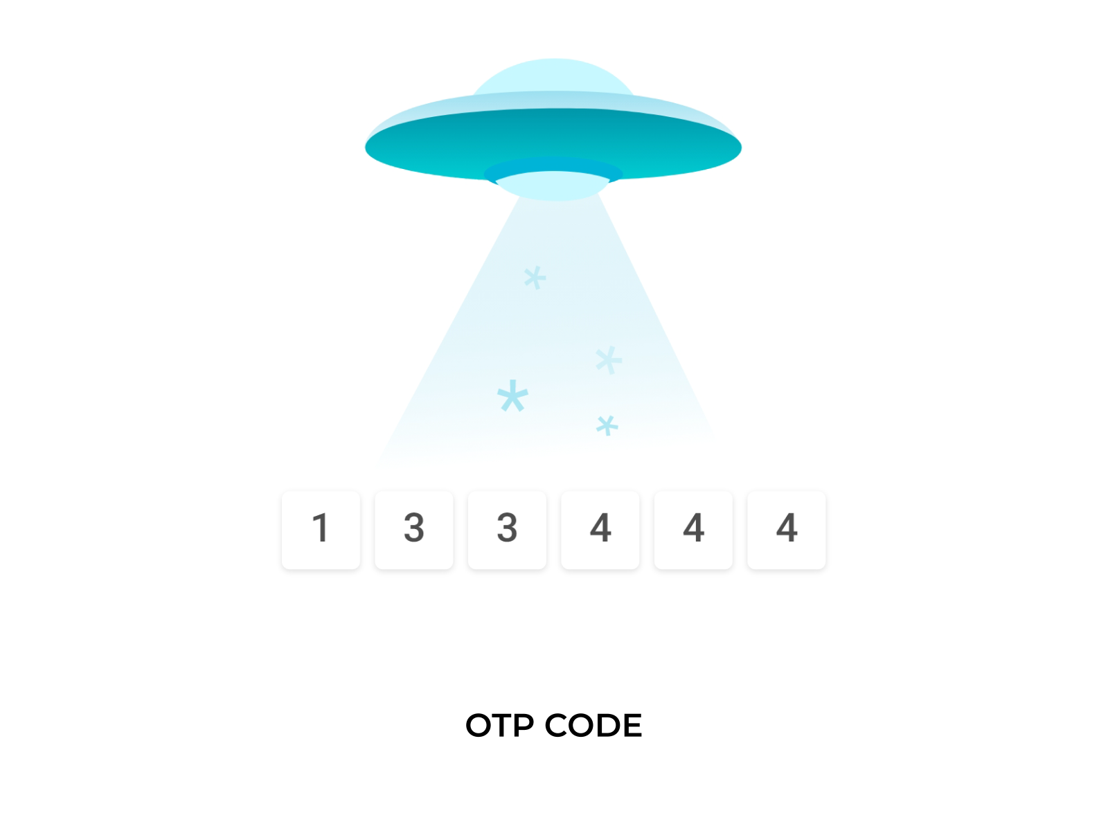 OTP code by Ahmad Fakhari on Dribbble