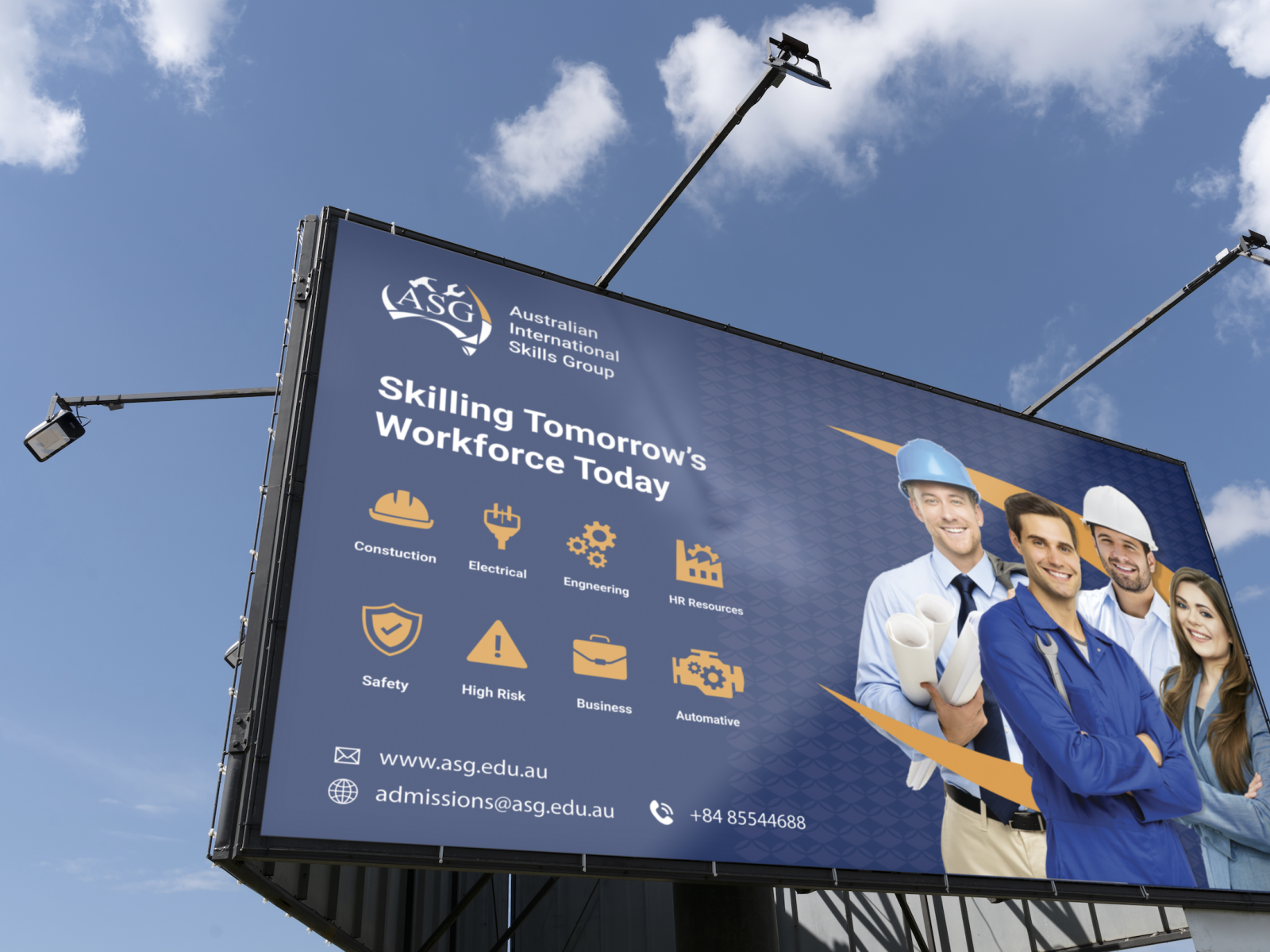 Billboard Design by Ahmad Iqbal on Dribbble
