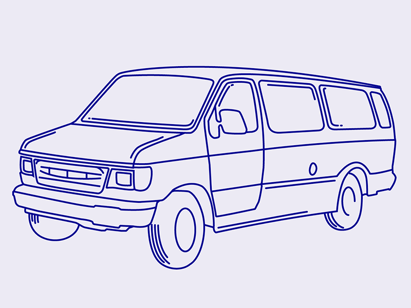 Get In The Van by Patrick Marsceill on Dribbble