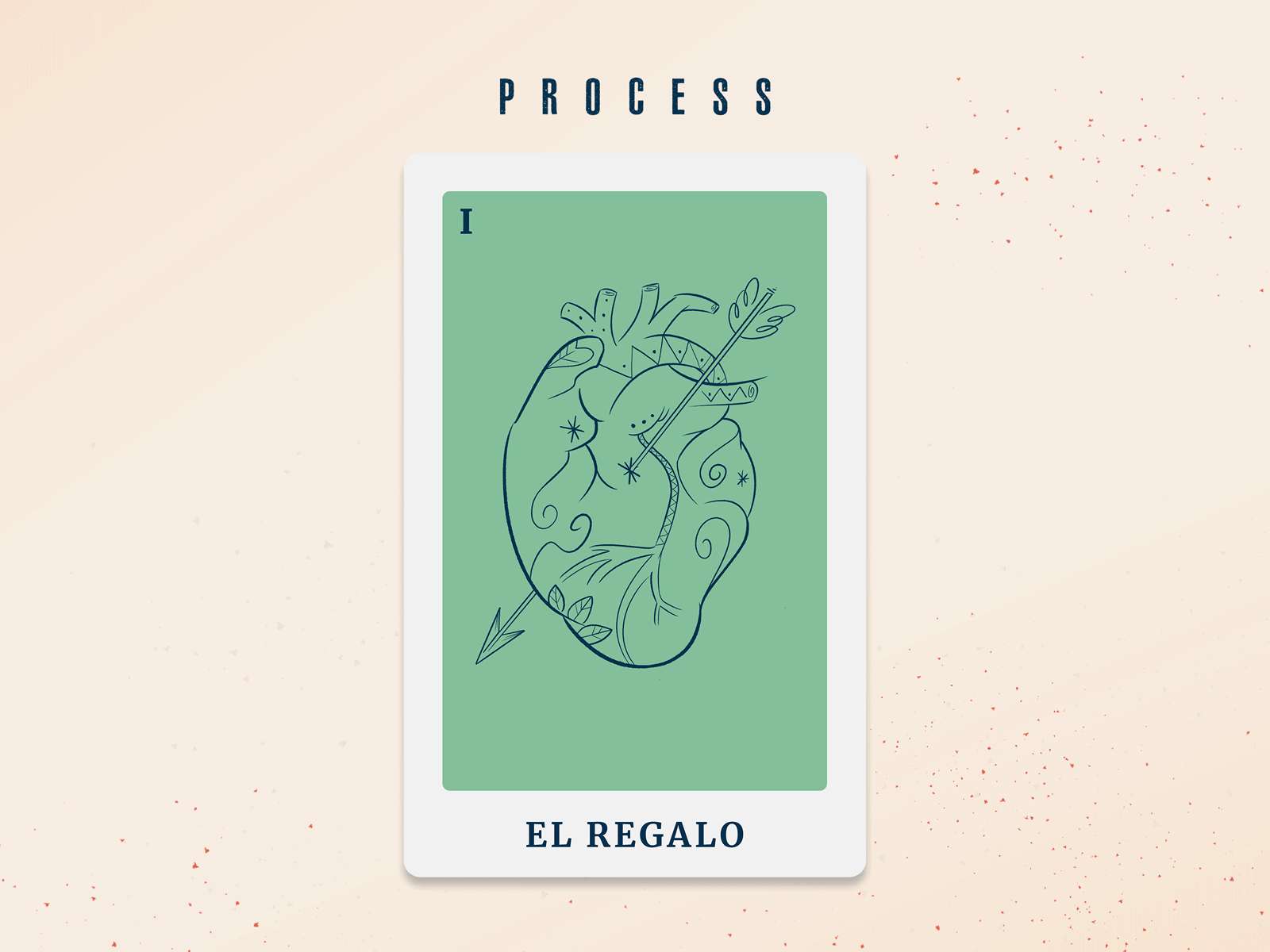 Lottery Card Illustration - Process by Mechi Barron on Dribbble