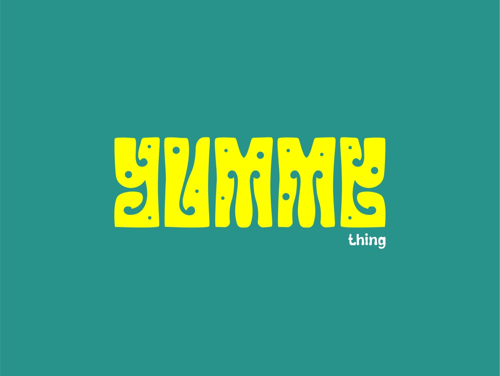 Yummy thing logo by Artefck works on Dribbble