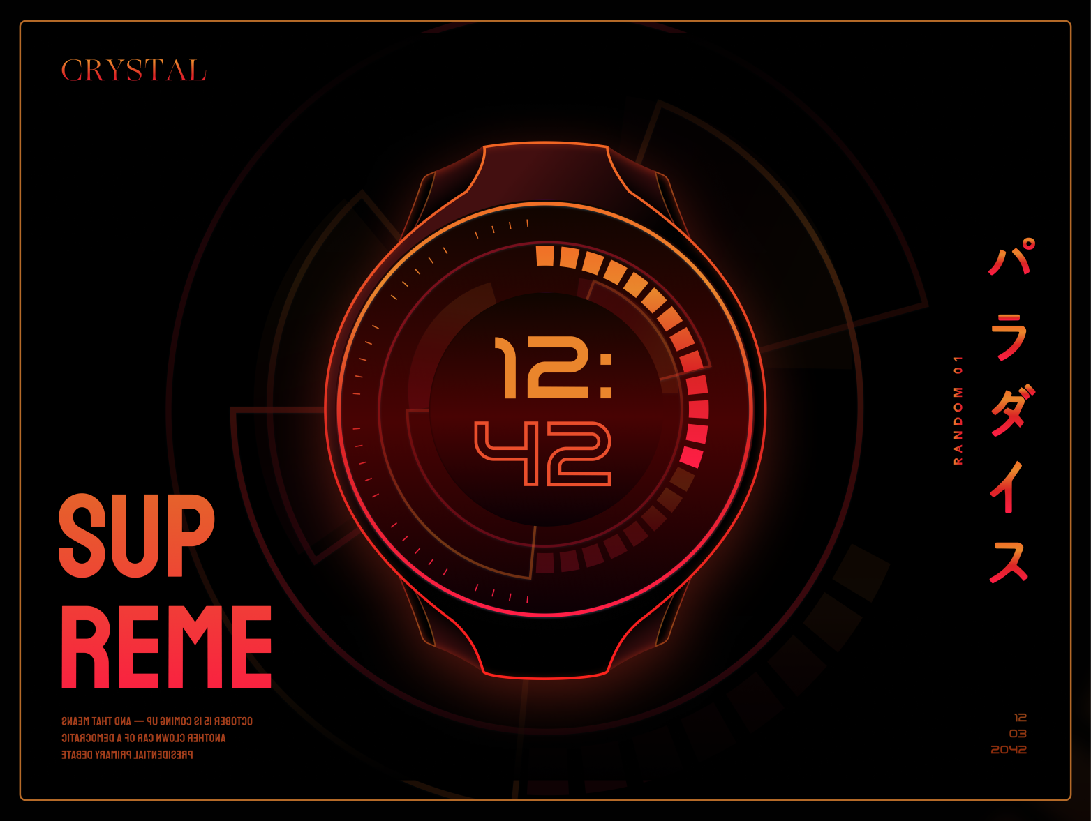 cyber_watches by Anton Sokol for Yikes on Dribbble