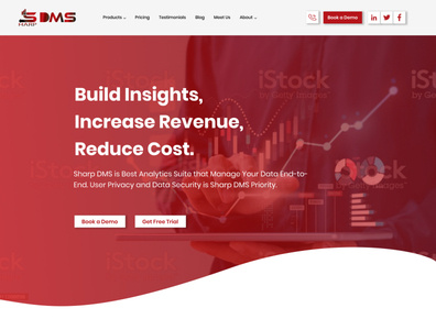 website design conept 1 by BrandwithNoor on Dribbble