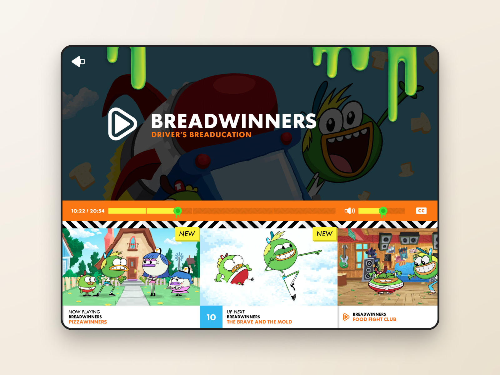 Nickelodeon Player by Matt Emond on Dribbble