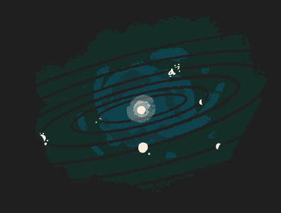 Solar System by Sean Nemetz on Dribbble